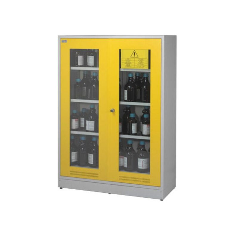 Chemical Storage Cabinet with Window | Apex Scientific