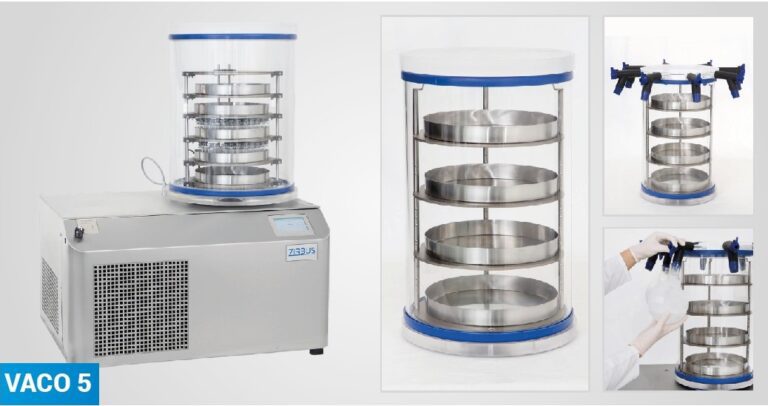 Benchtop Freeze Dryers - VaCo 5 | Apex Scientific